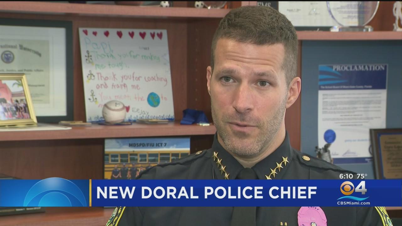 Doral names Edwin Lopez as new police chief - CBS Miami