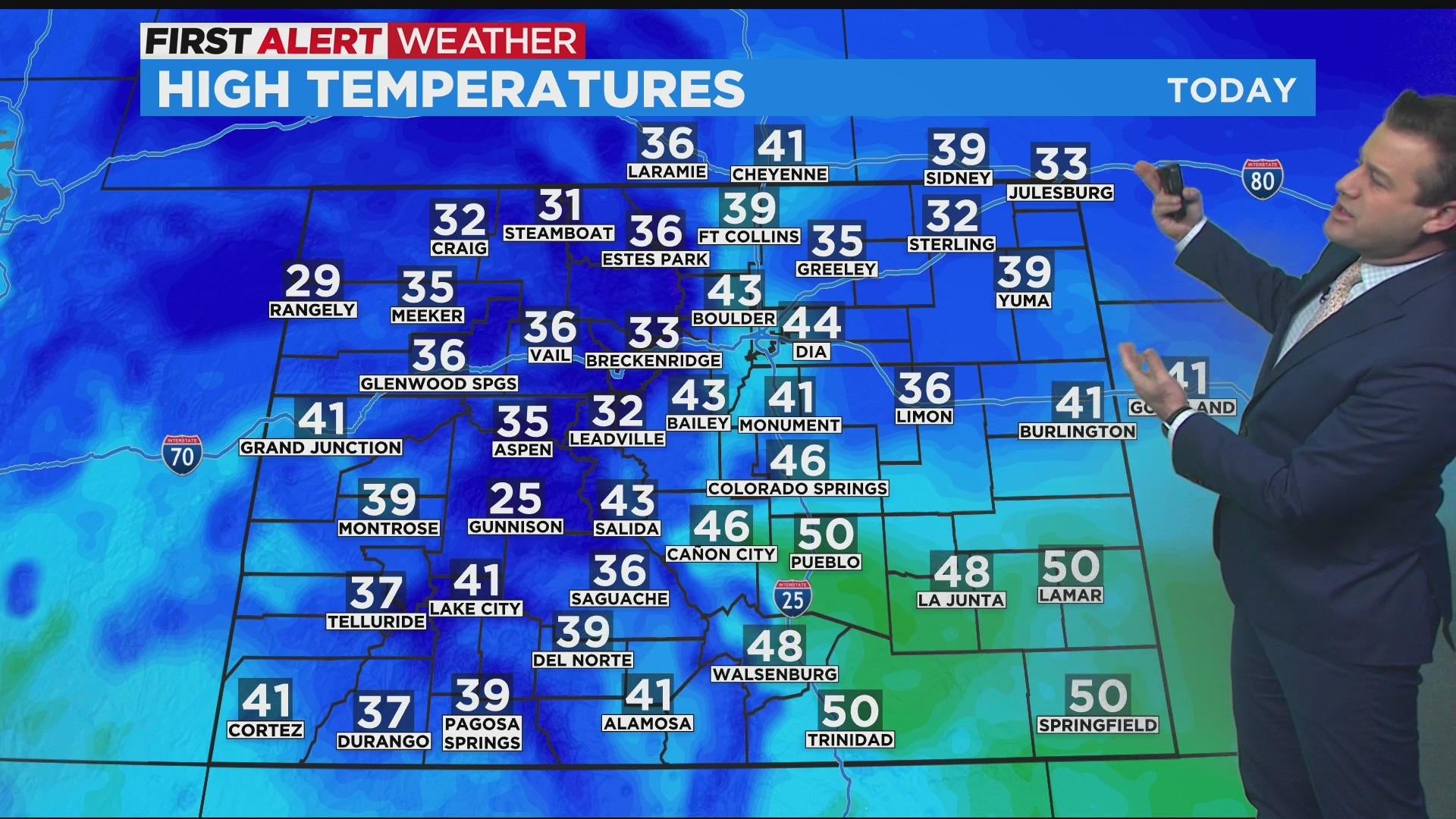 Colorado finally gets a break from active weather to end the week - CBS ...