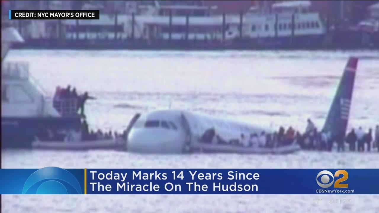 Sunday marks 14 years since the "Miracle on the Hudson" - CBS New York