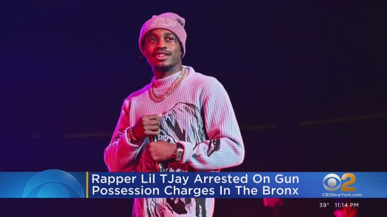 NYPD: Rapper Lil Tjay arrested, faces gun charges after Bronx traffic ...