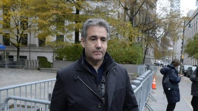 Michael Cohen, Trump's former "fixer," meets with Manhattan D.A ...