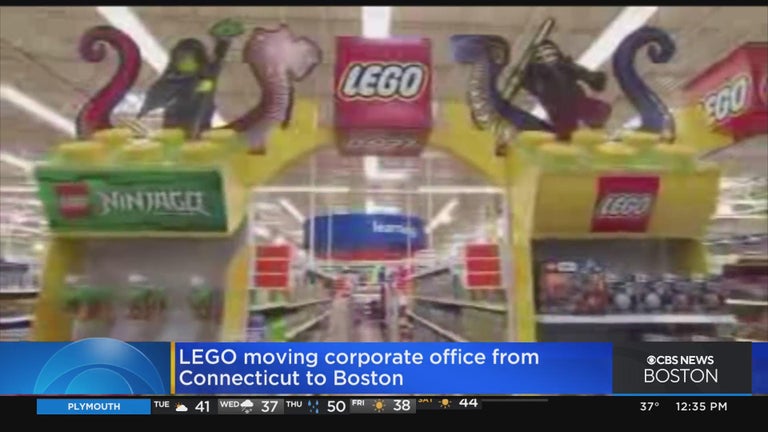 Lego moving its North American headquarters to Boston - CBS Boston