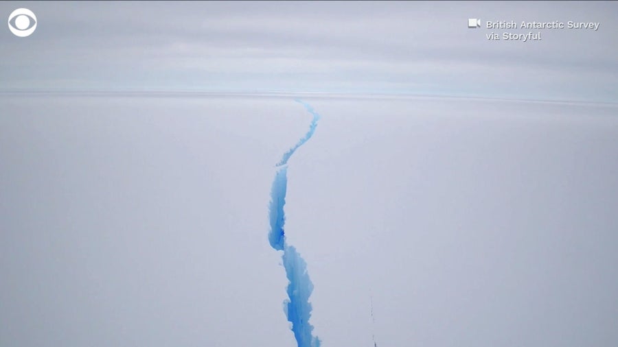 600-square-mile iceberg, roughly the size of two New York Cities ...