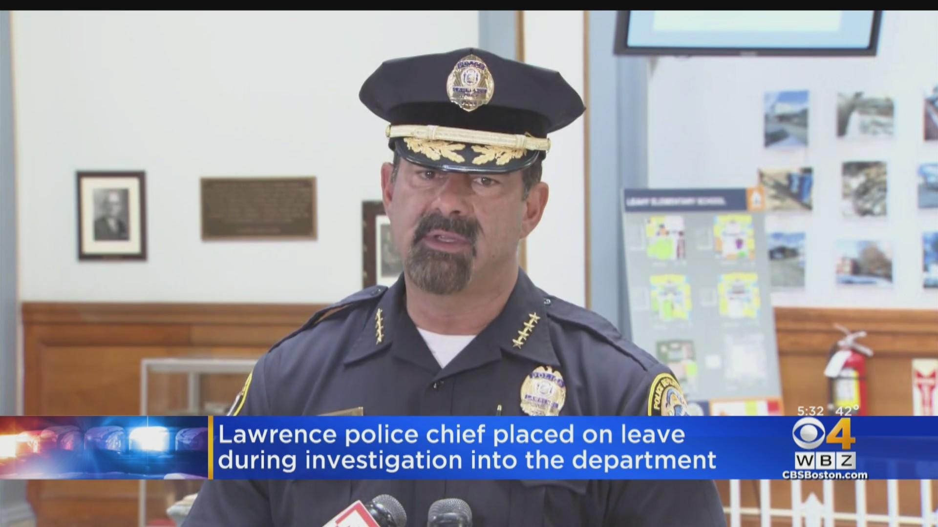 Lawrence Police Chief Roy Vasque placed on leave amid investigation ...