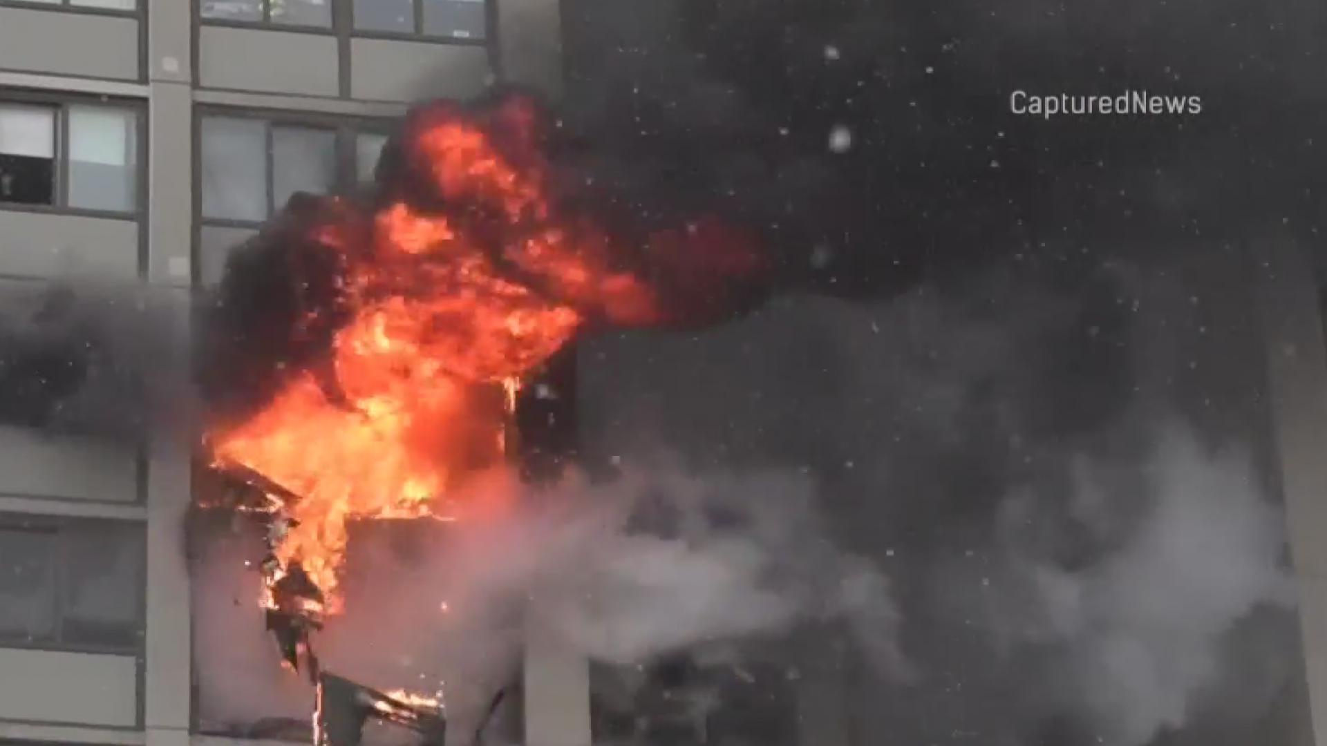 High-rise fires major concern since 2003 Cook County fire - CBS Chicago