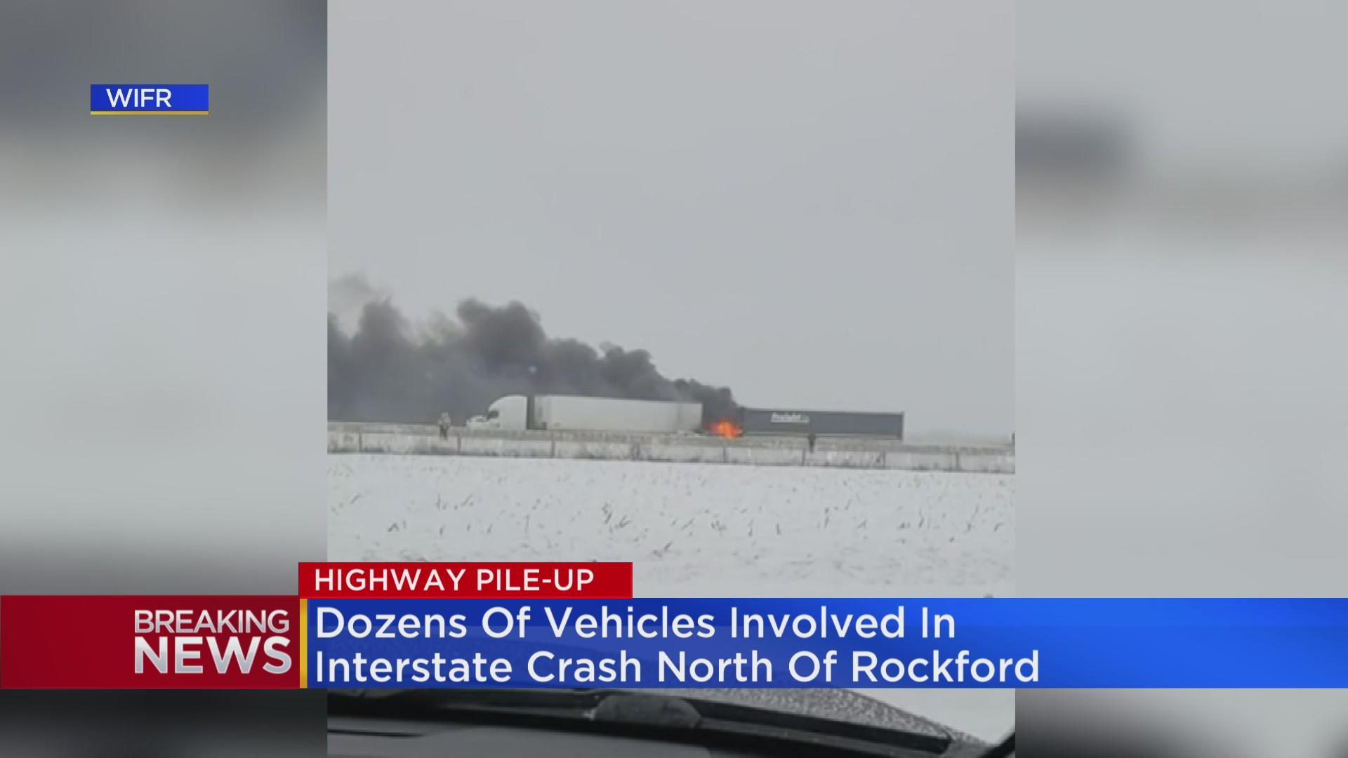 Crashes block I-39/90 and 41/94 near Wisconsin-Illinois state line ...