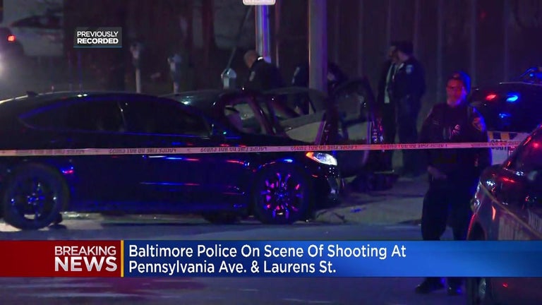 Man killed, 4 injured in Baltimore shooting, car crash - CBS News