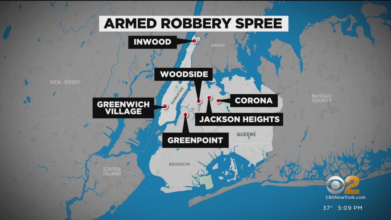 2 suspects in custody in connection to multi-borough armed robbery ...