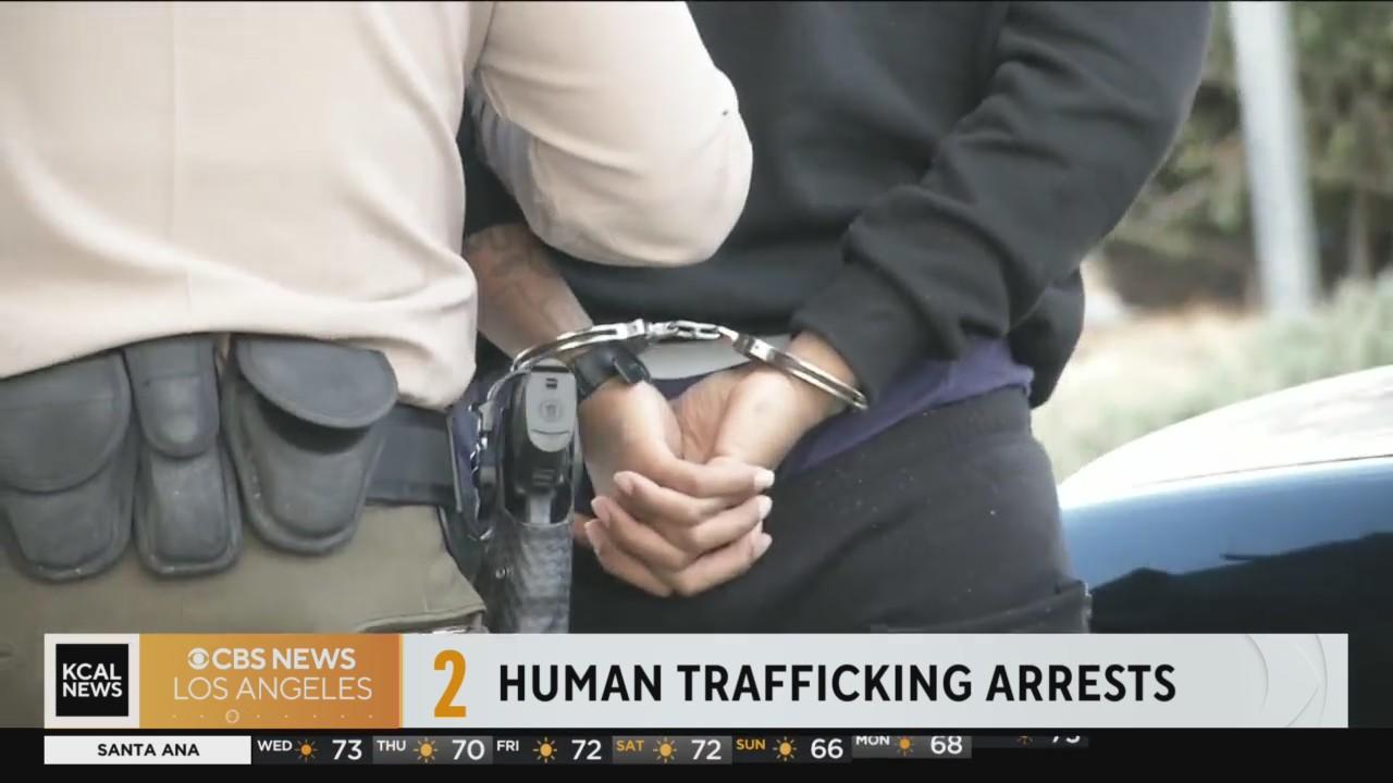 Human trafficking task force announces rescues, arrests - CBS Los Angeles