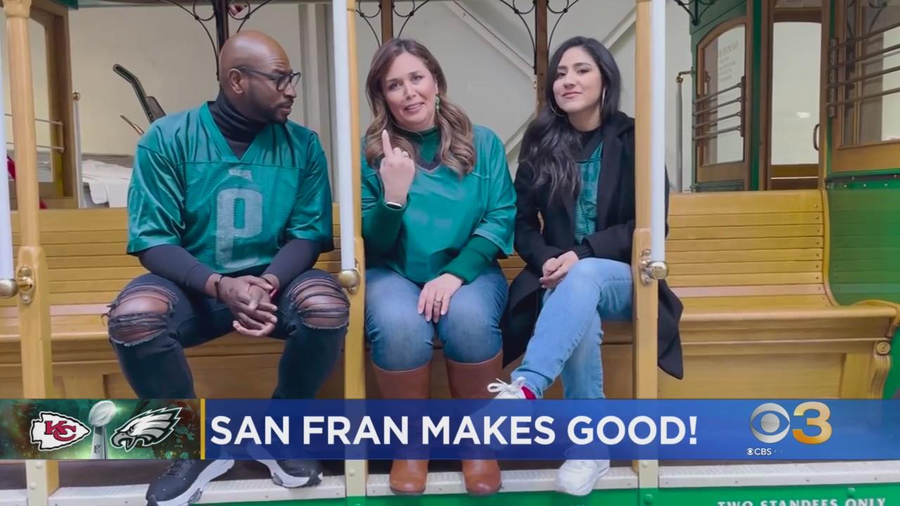 CBS Bay Area anchors pay up after Eagles beat 49ers - CBS Philadelphia