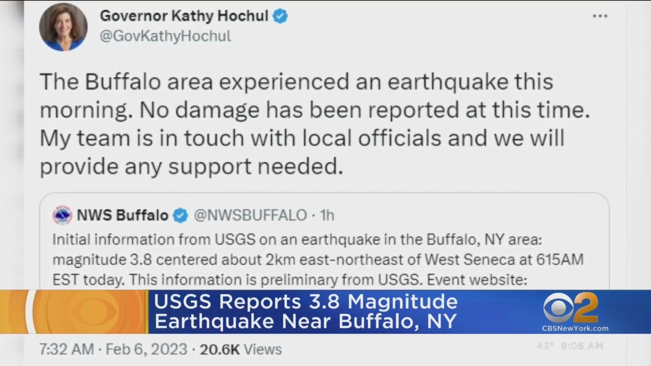 Earthquake in Buffalo, New York, area is strongest to hit region in 40 ...