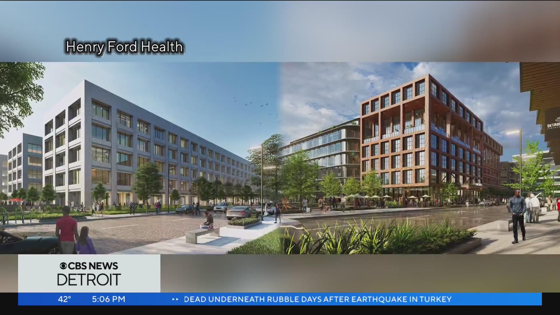 Henry Ford Health announces $2.5 billion expansion in Detroit's New Center - CBS Detroit