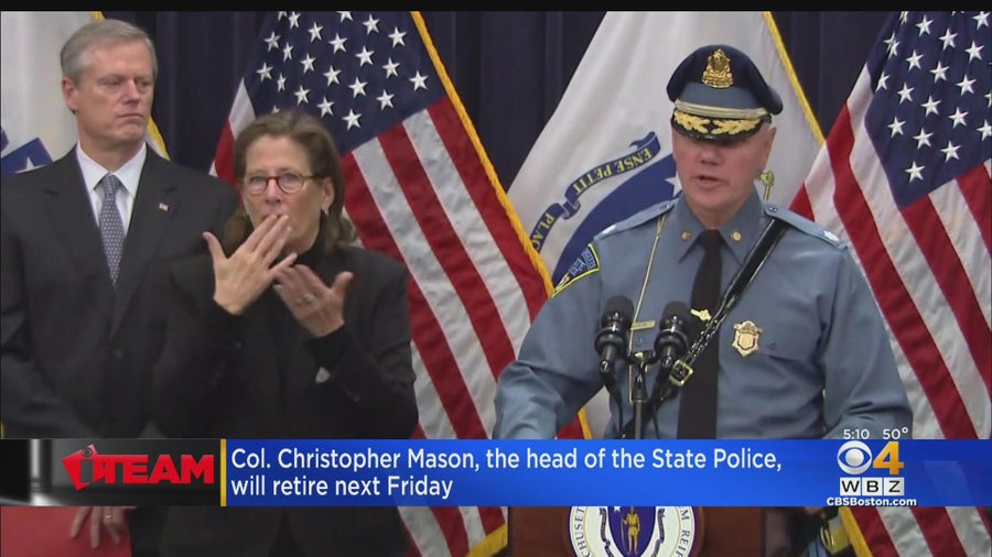 Head of Massachusetts State Police, Col. Christopher Mason, to retire ...