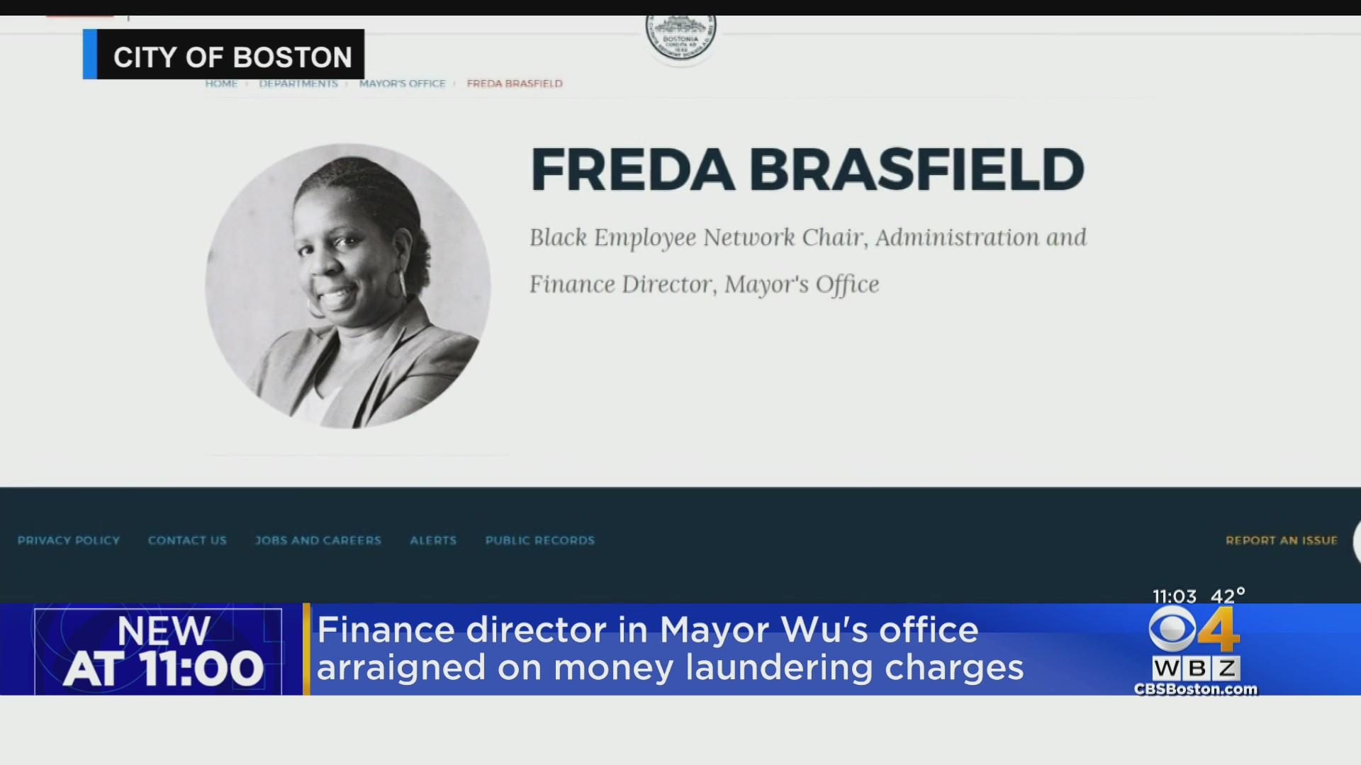 Freda Brasfield, finance director for Boston Mayor Wu, charged with ...