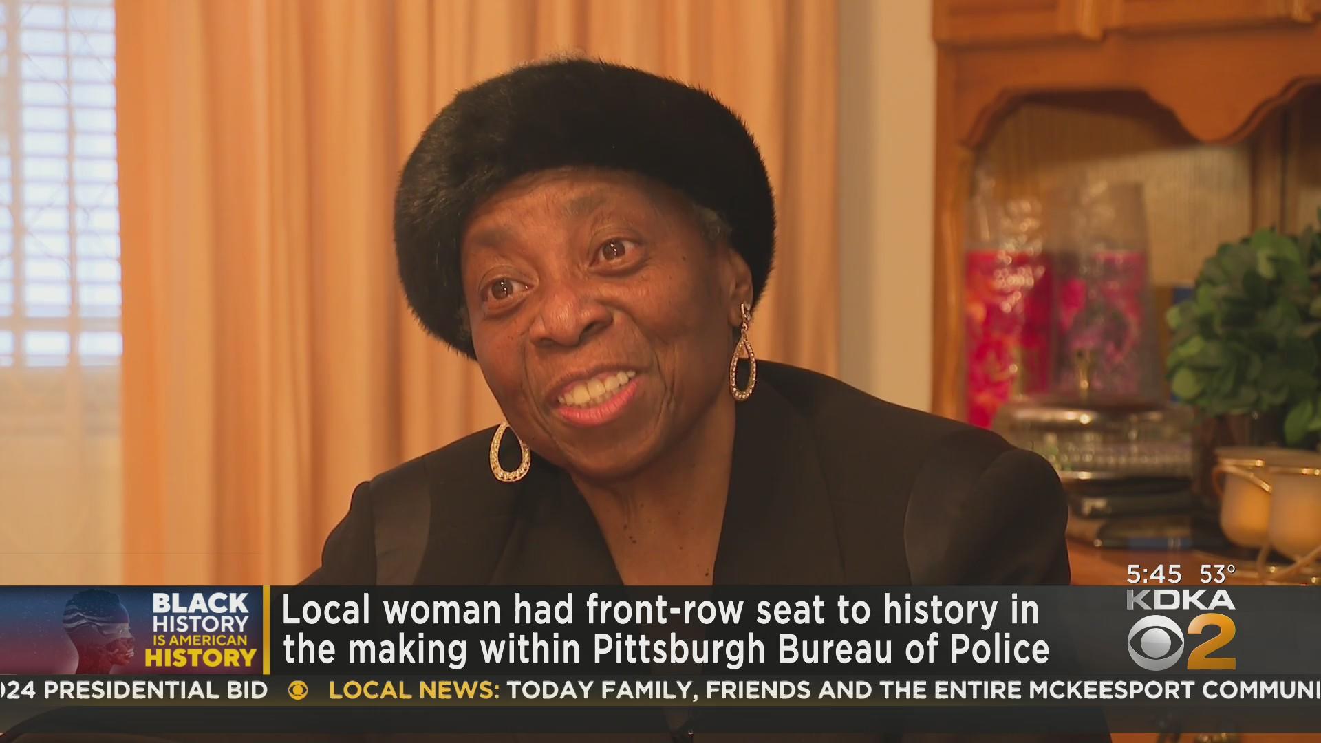 Woman remembers working for Pittsburgh's first Black police chief - CBS ...
