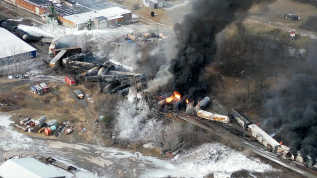 Ohio residents demand answers at town hall after East Palestine train derailment - CBS News