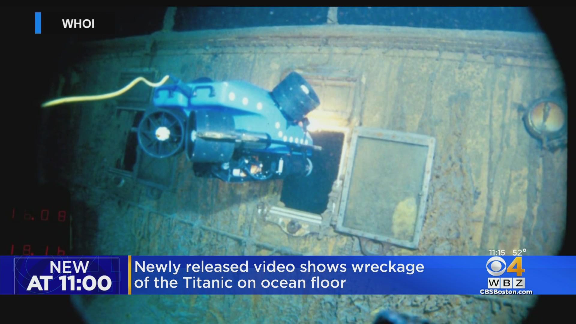 Rare 1986 video of Titanic wreckage released by Woods Hole ...