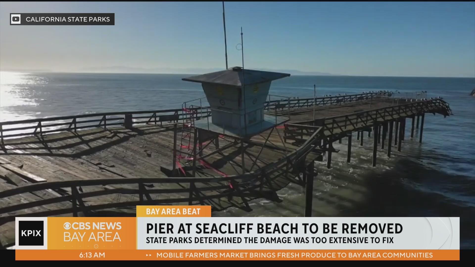 Frightening cliff collapse at Santa Cruz surf spot; Storm damage ...