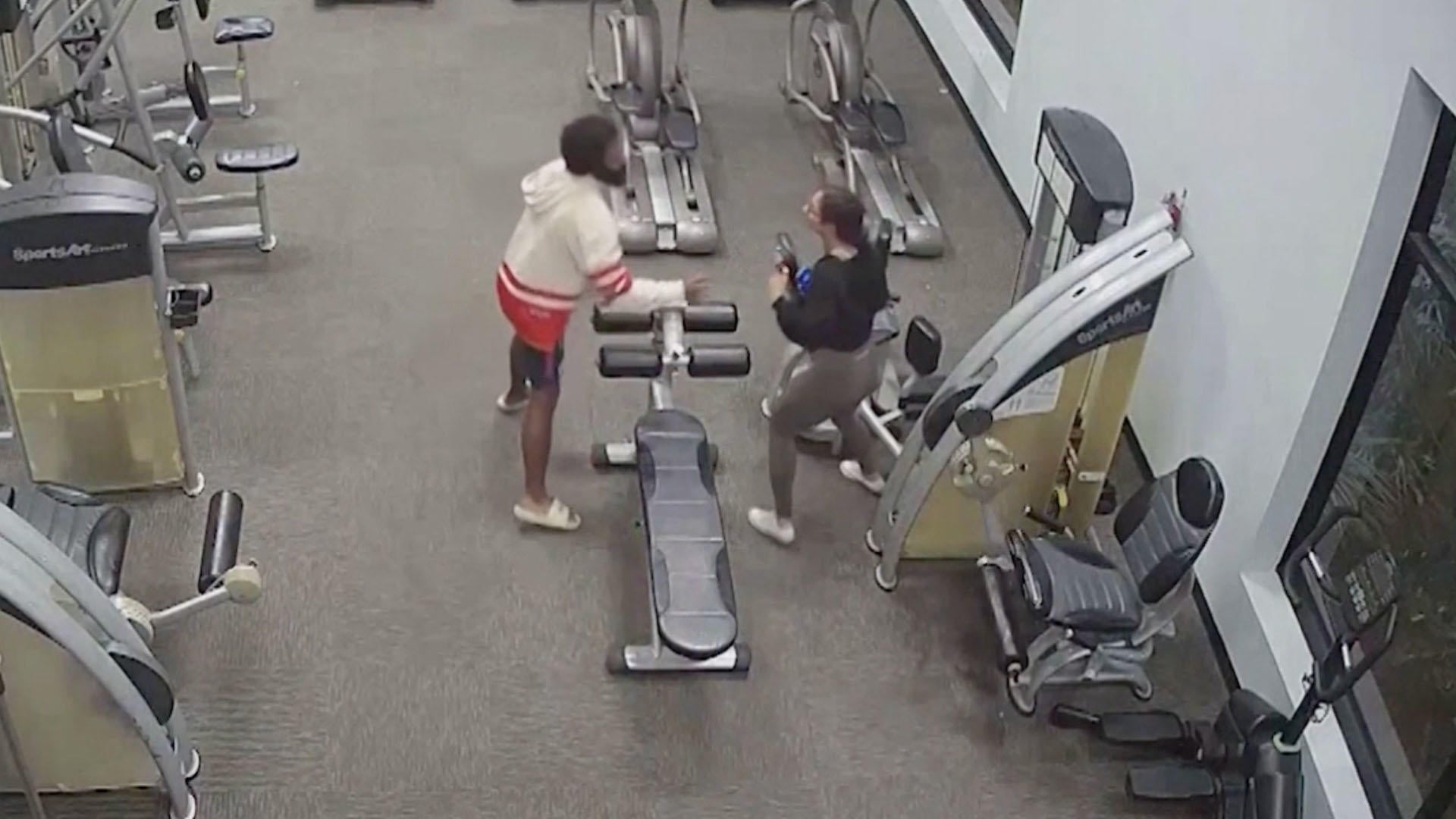 Florida woman fights off attacker inside apartment gym in terrifying ...