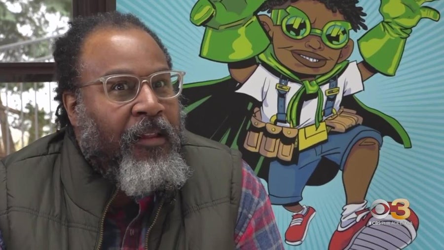 Jamar Nicholas changing face of superheroes for next generation - CBS ...