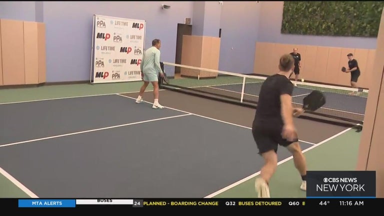 Midtown health club opens New York City's first indoor pickleball ...