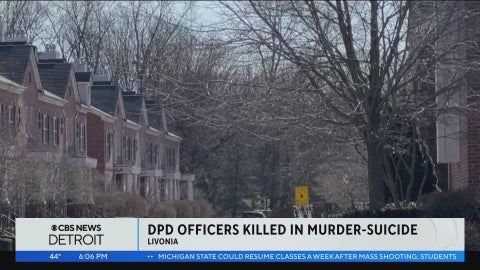 Detroit police officers killed in apparent murder-suicide in Livonia ...