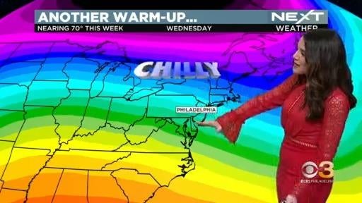 Philadelphia weather: Plenty of ups and downs this week - CBS Philadelphia