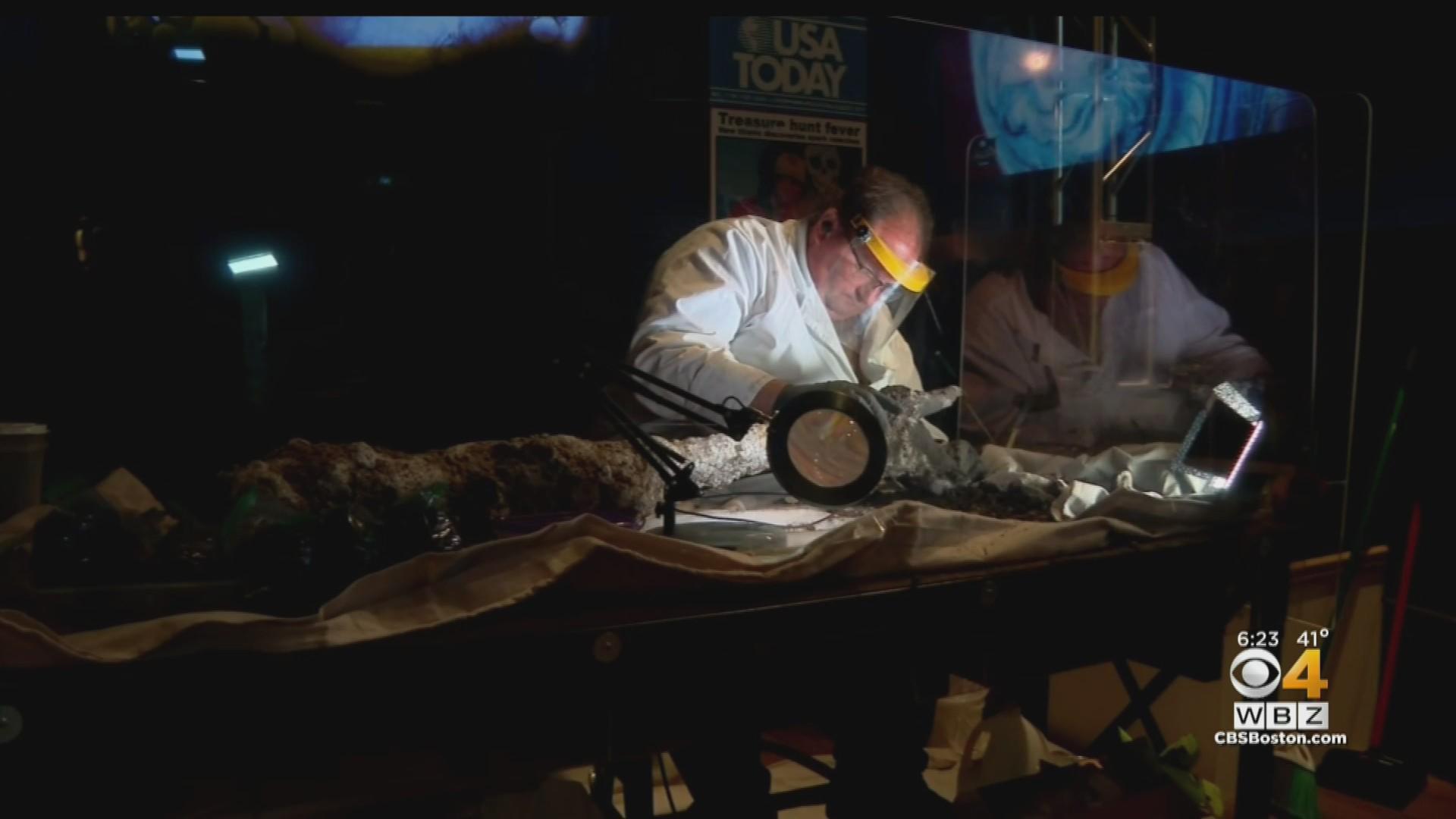 Uncovering history on a 300-year-old pirate ship wreckage off Cape Cod ...