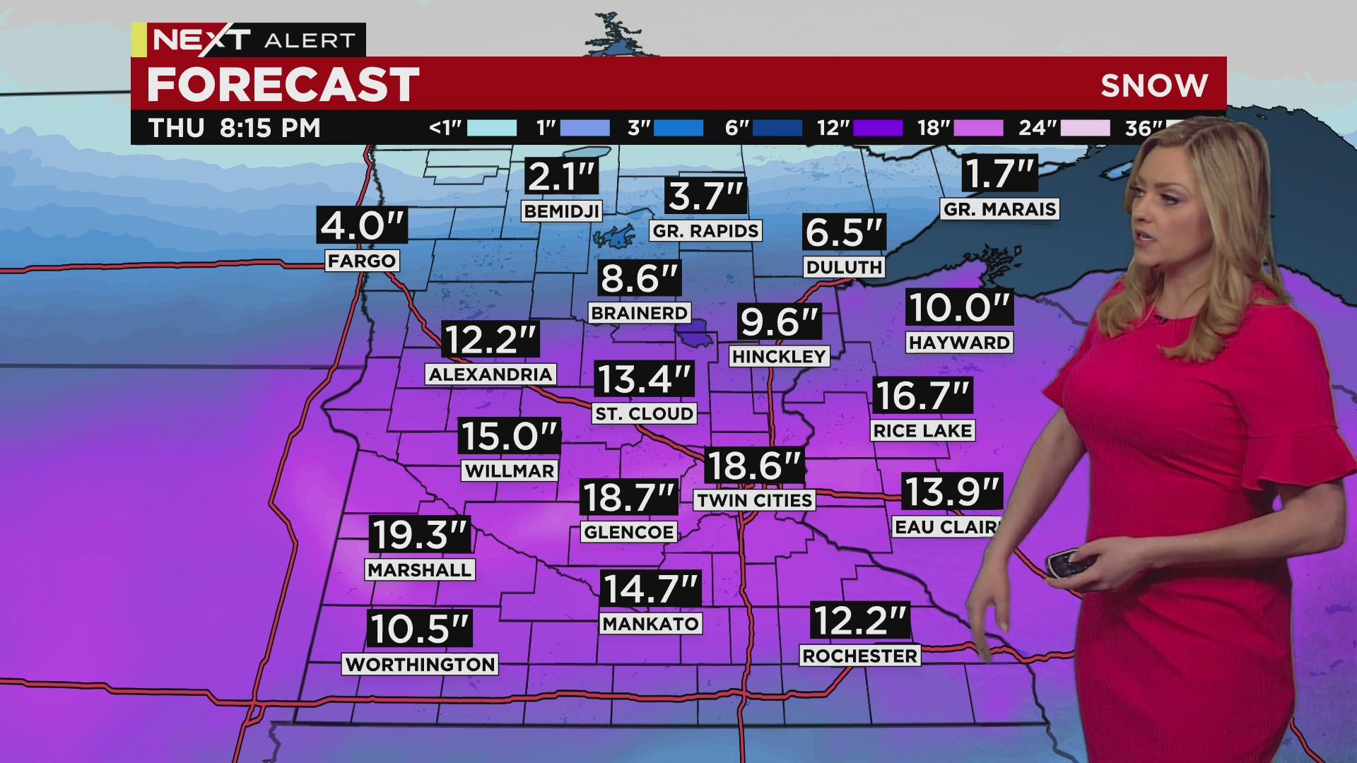 These are Minnesota's biggest snowstorms on record, for now - CBS Minnesota