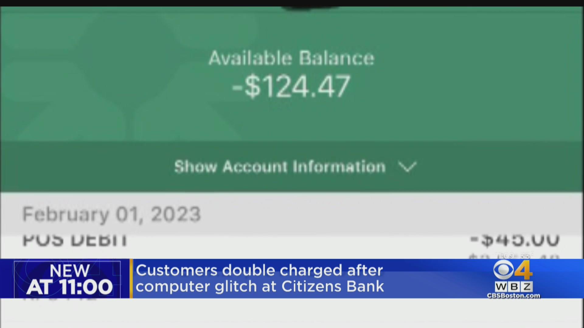 Citizens Bank customers stunned by overdrawn accounts, missing money ...