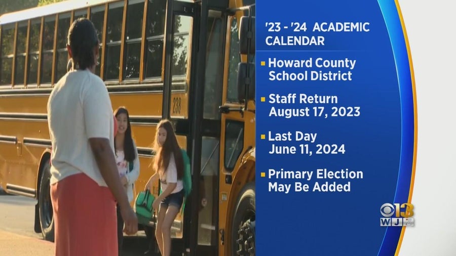 Howard County school officials reveal new schedule for upcoming school ...