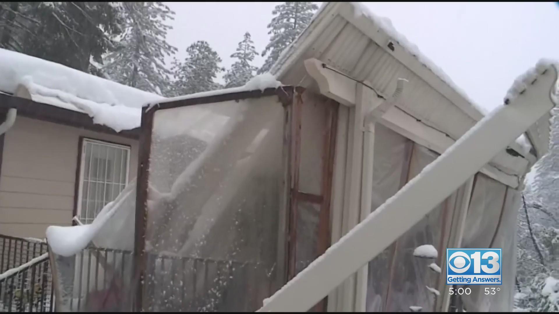Getting Answers: Rooftop snow loads after winter storm, what not to do ...