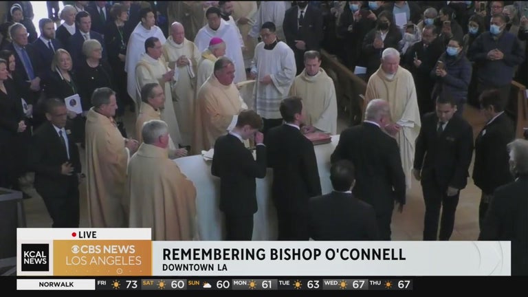 Remembering beloved LA Bishop David O'Connell - CBS Los Angeles