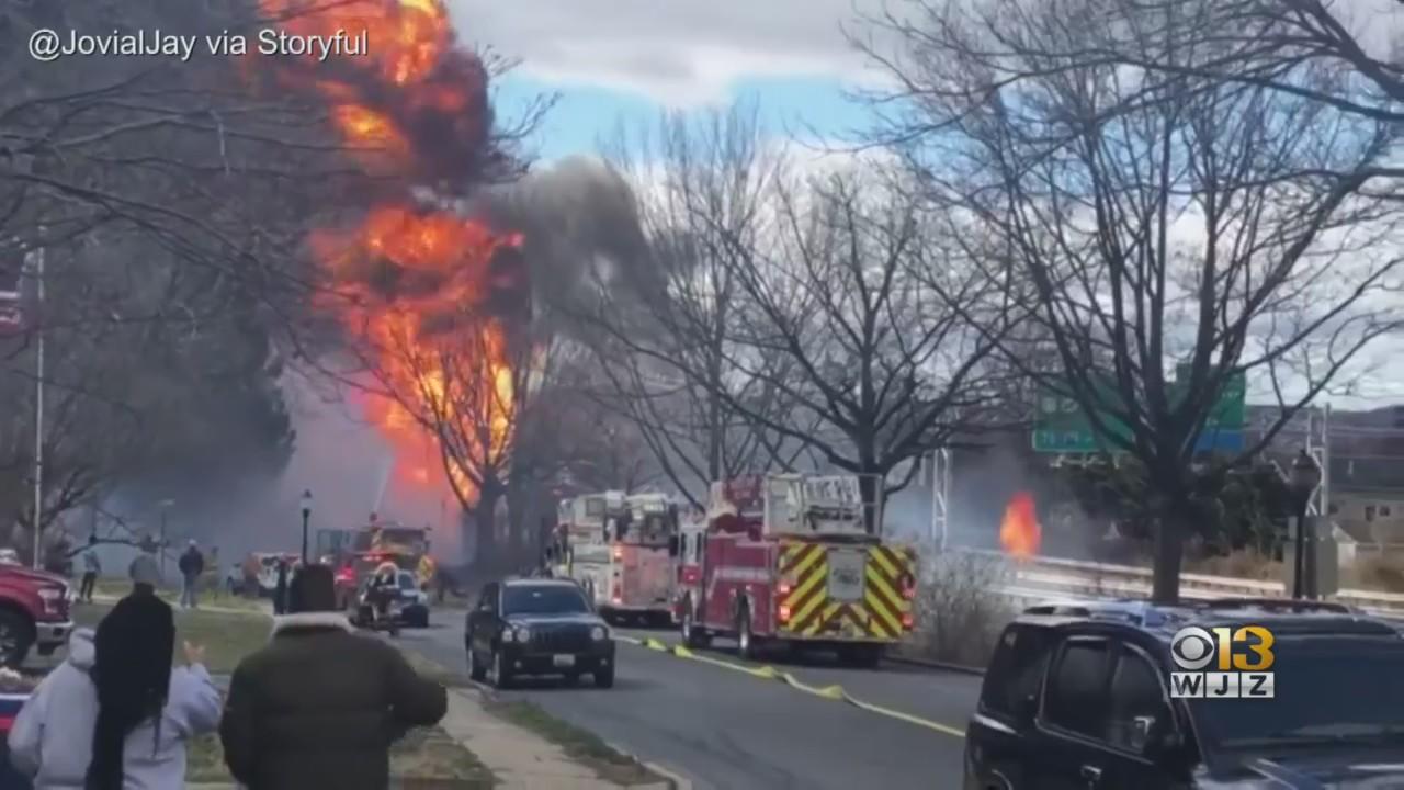 One person dead following tanker explosion and fire in Frederick County ...