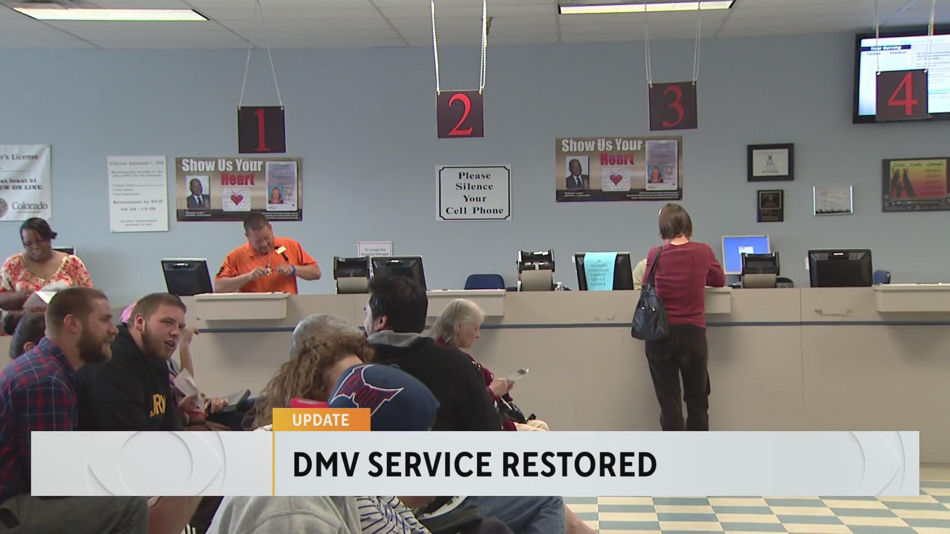 DMV offices in Colorado once again issuing driver licenses after ...