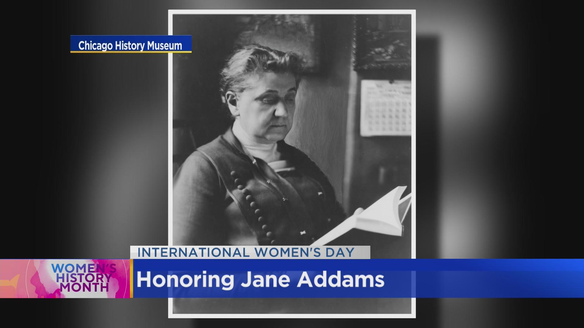 Jane Addams honored on International Women's Day - CBS Chicago