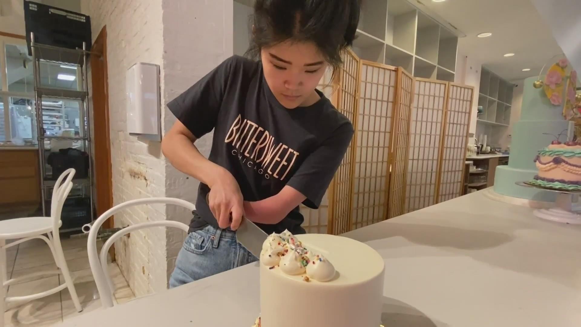 Young one-handed baker now leading Bittersweet Pastry cake program ...
