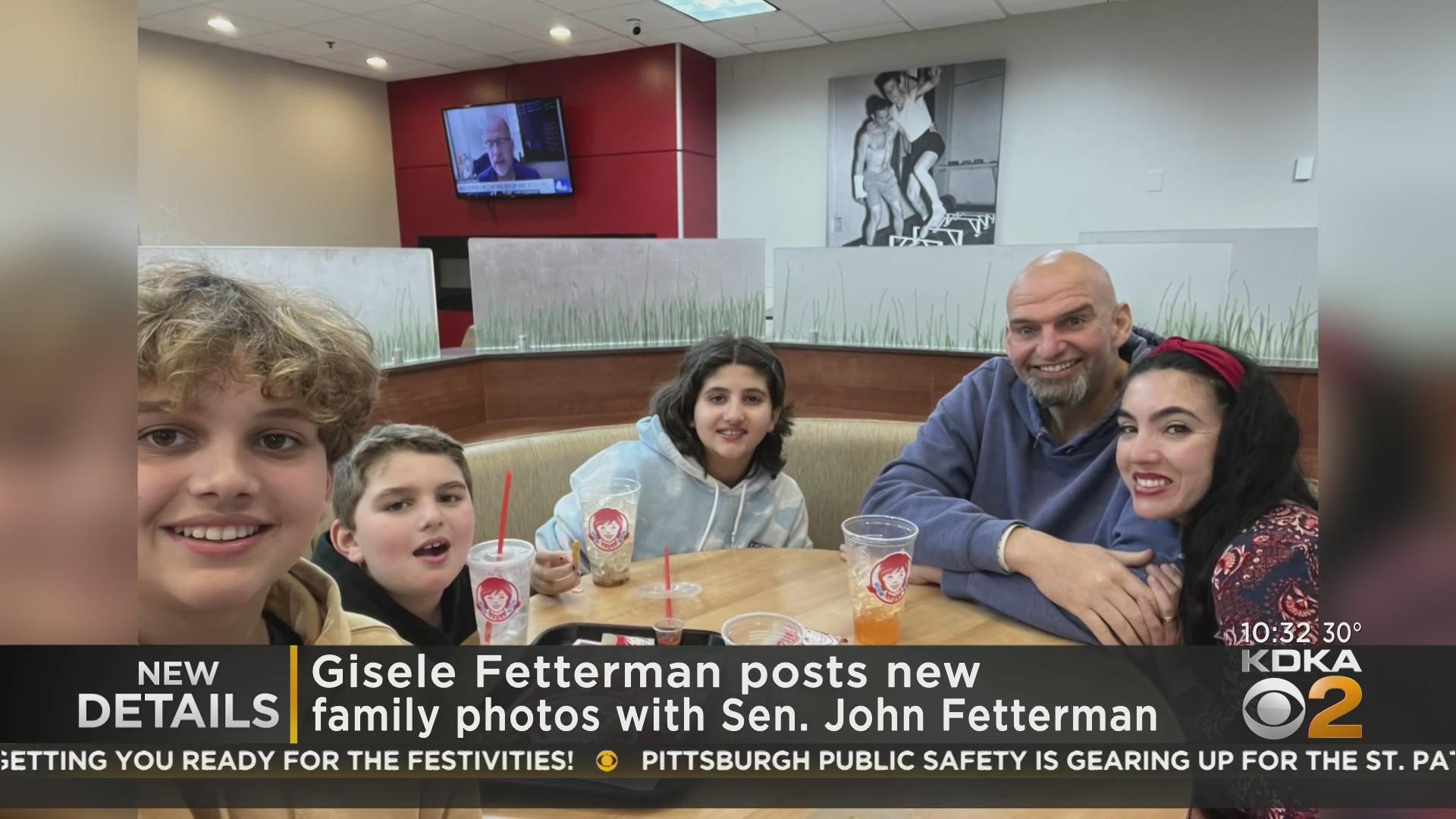 New pictures of Sen. John Fetterman released as he continues clinical ...