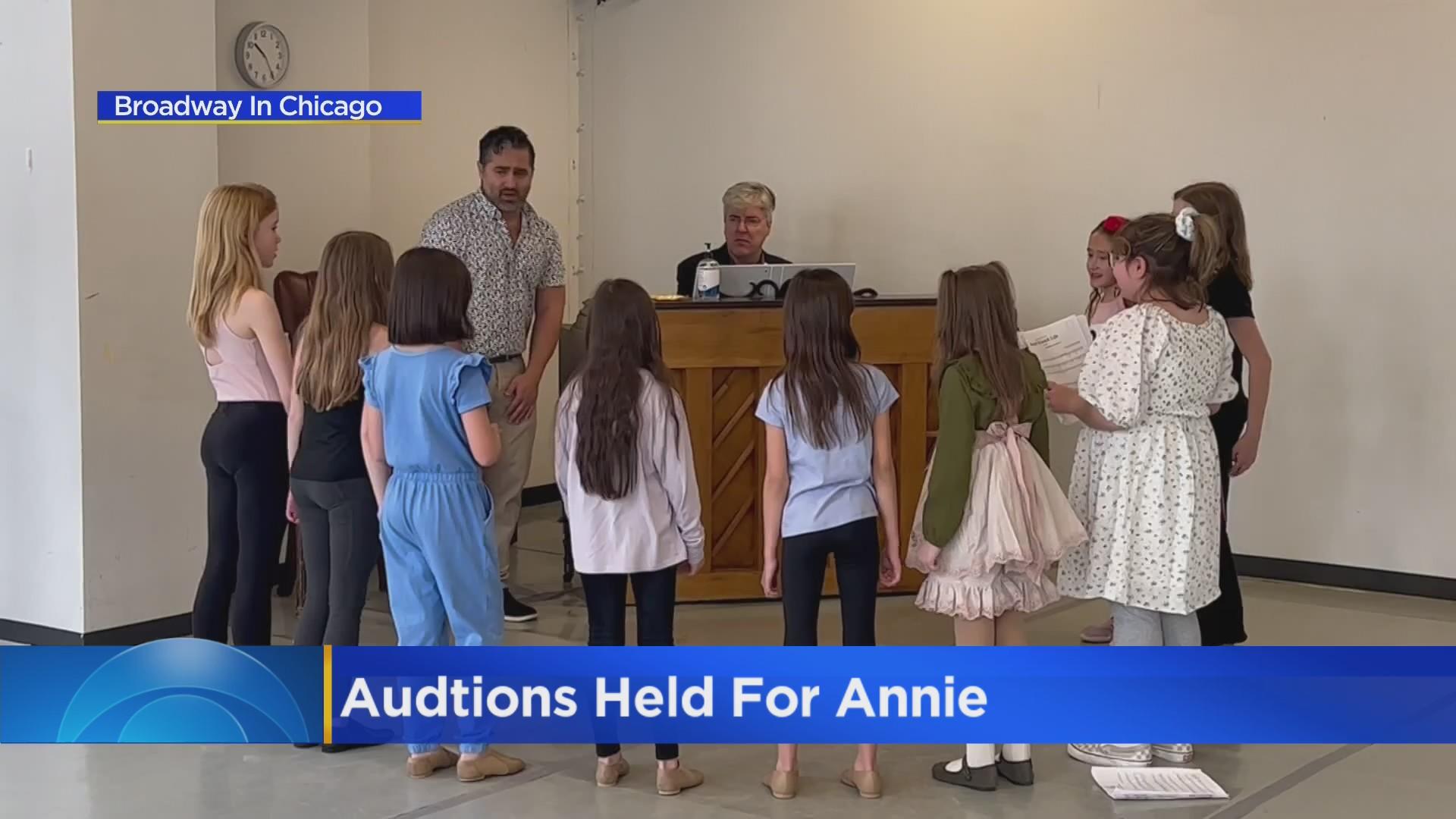 Ballet Chicago hosts open auditions for "Annie" - CBS Chicago