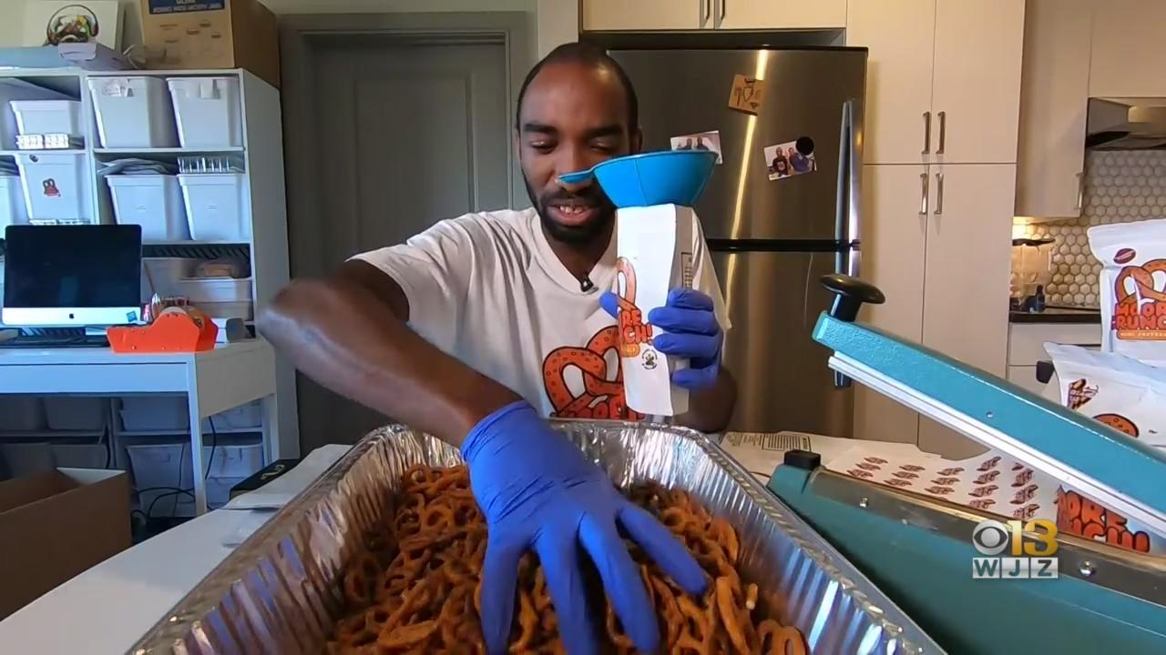 Annapolis entrepreneur with autism thrives with 'Moore Crunch' pretzels ...