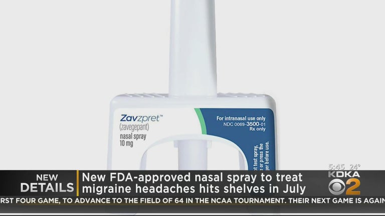 New FDA-approved nasal spray to treat migraine headaches hits shelves ...