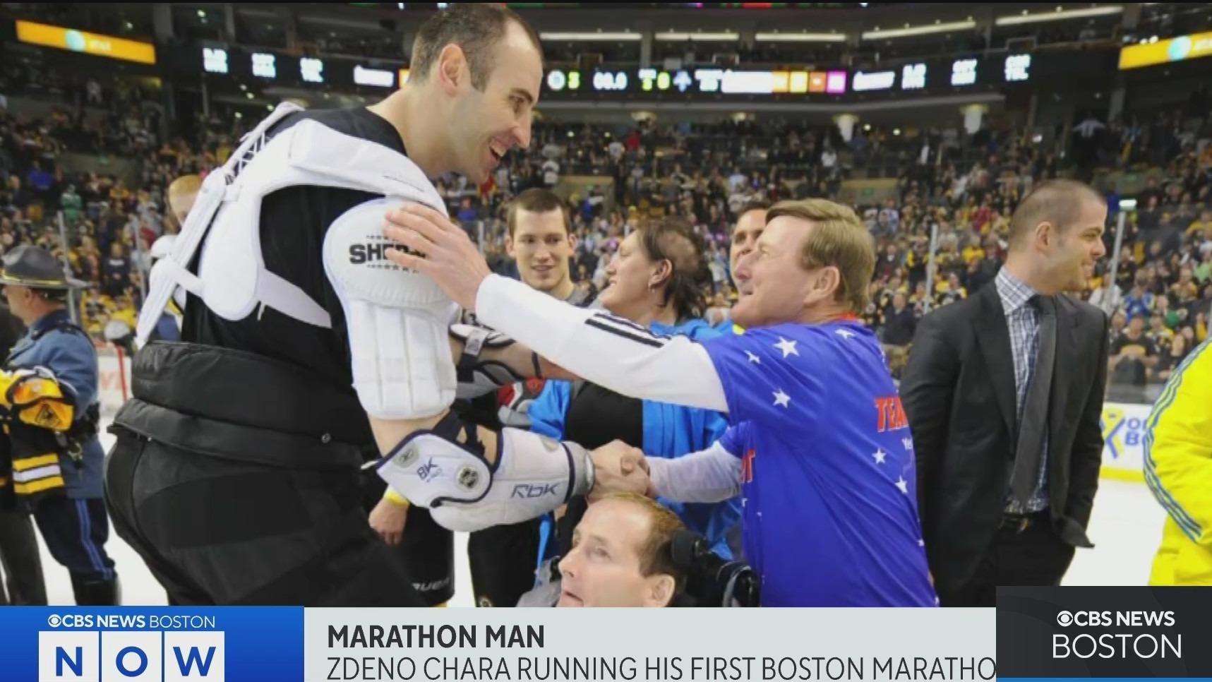 Zdeno Chara to run Boston Marathon for Team Hoyt, Thomas E. Smith ...