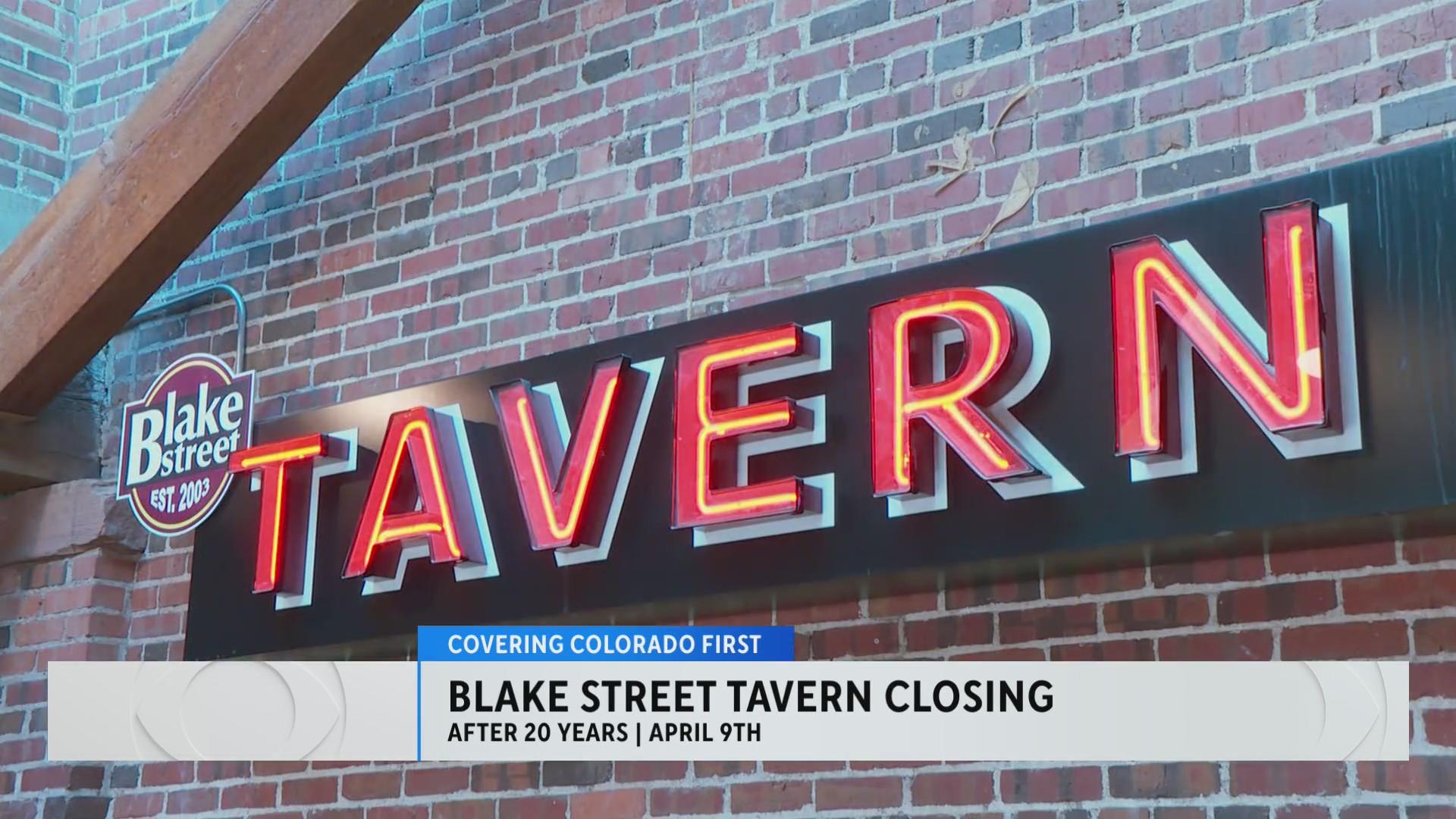 Blake Street Tavern to close April 9 after 20 years in business - CBS ...