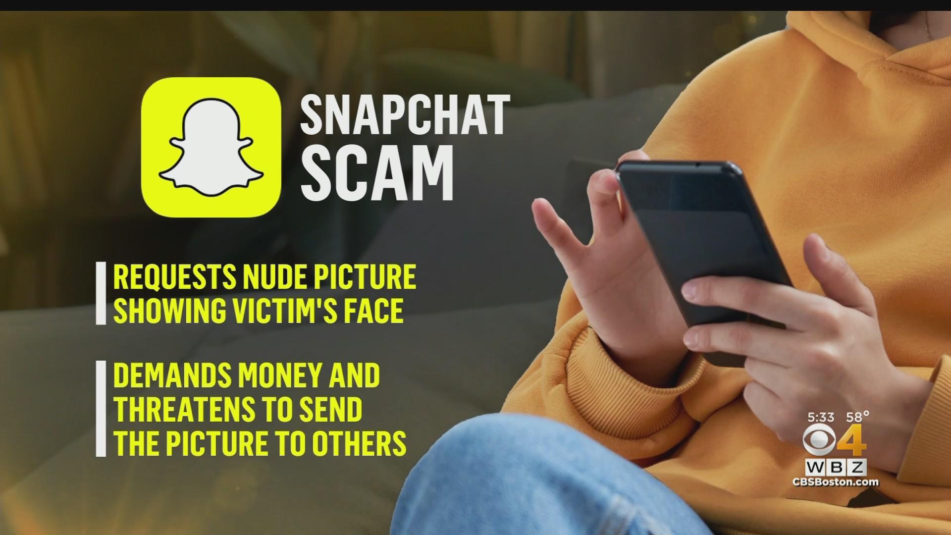 Hingham police warn of Snapchat nude photo scam targeting teens - CBS ...