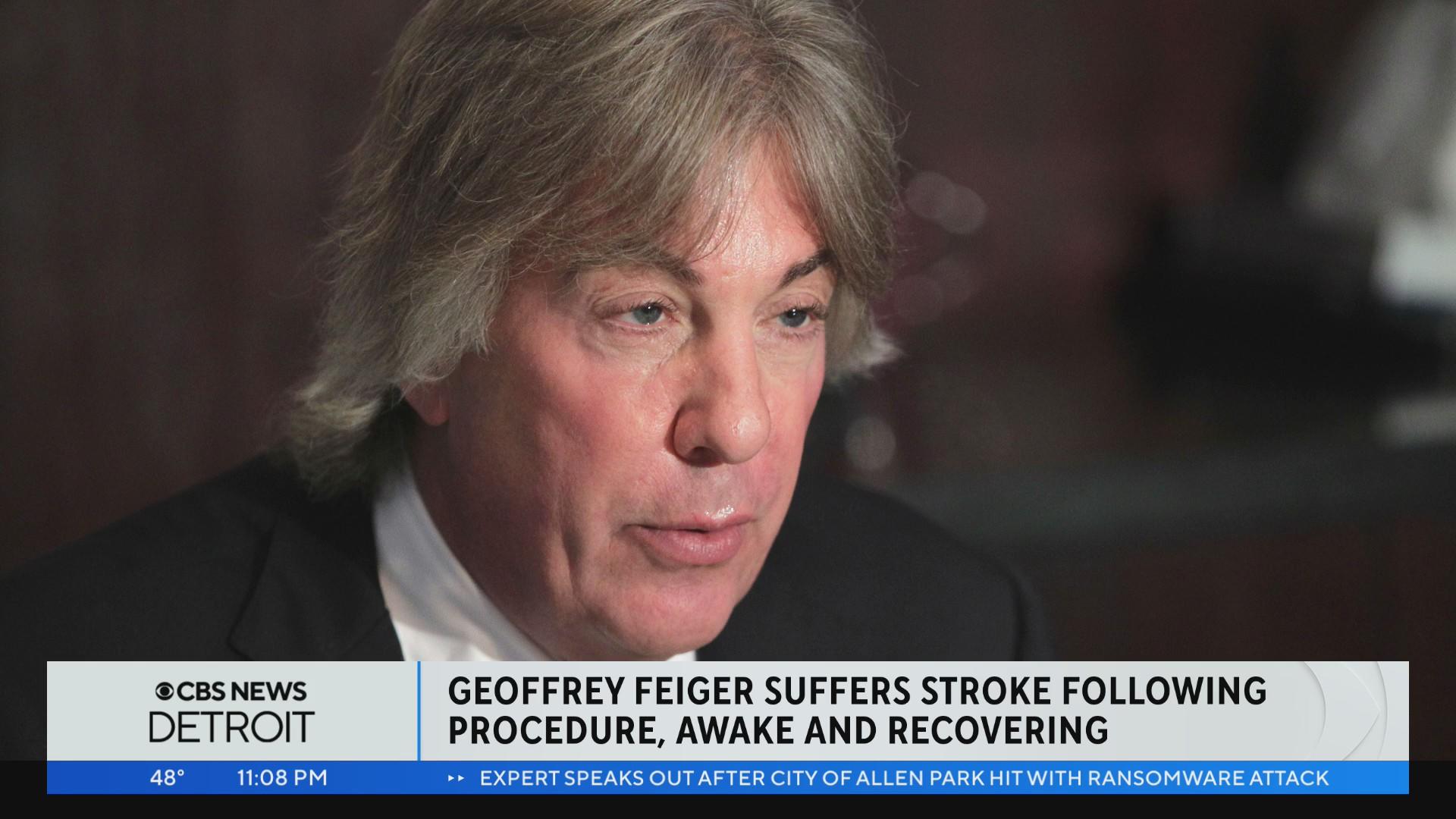 Michigan attorney Geoffrey Fieger recovering after suffering stroke ...