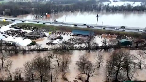 Tornado causes damage in rural Mississippi as storm batters South - CBS ...