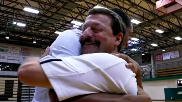 Referee who survived heart attack and reunited with player who saved ...
