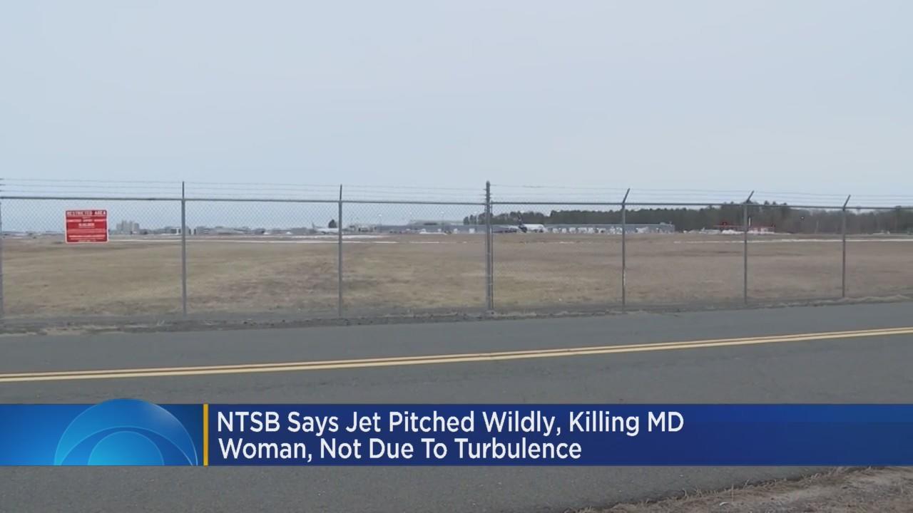 Maryland woman's death on private jet was not caused by turbulence from ...