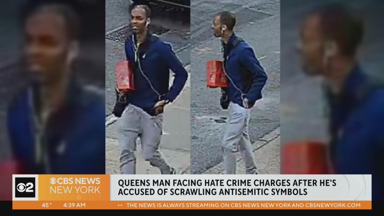 Queens man Antoine Blount arrested in antisemitic vandalism spree ...
