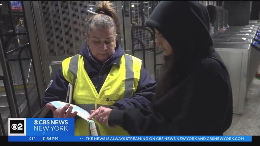 MTA station agents begin leaving their booths to provide more direct ...
